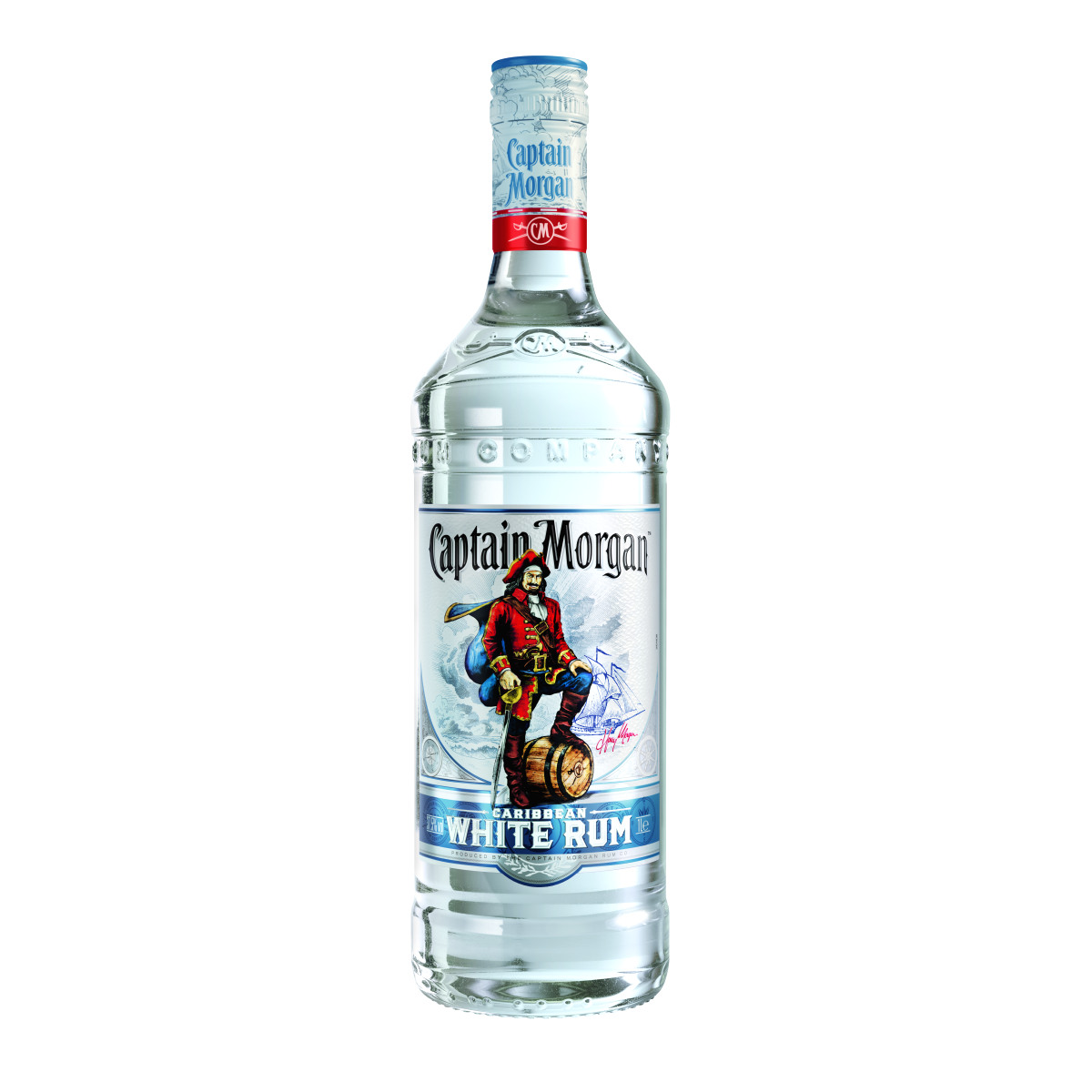 Captain Morgan White Rum 37,5% | Bordershop
