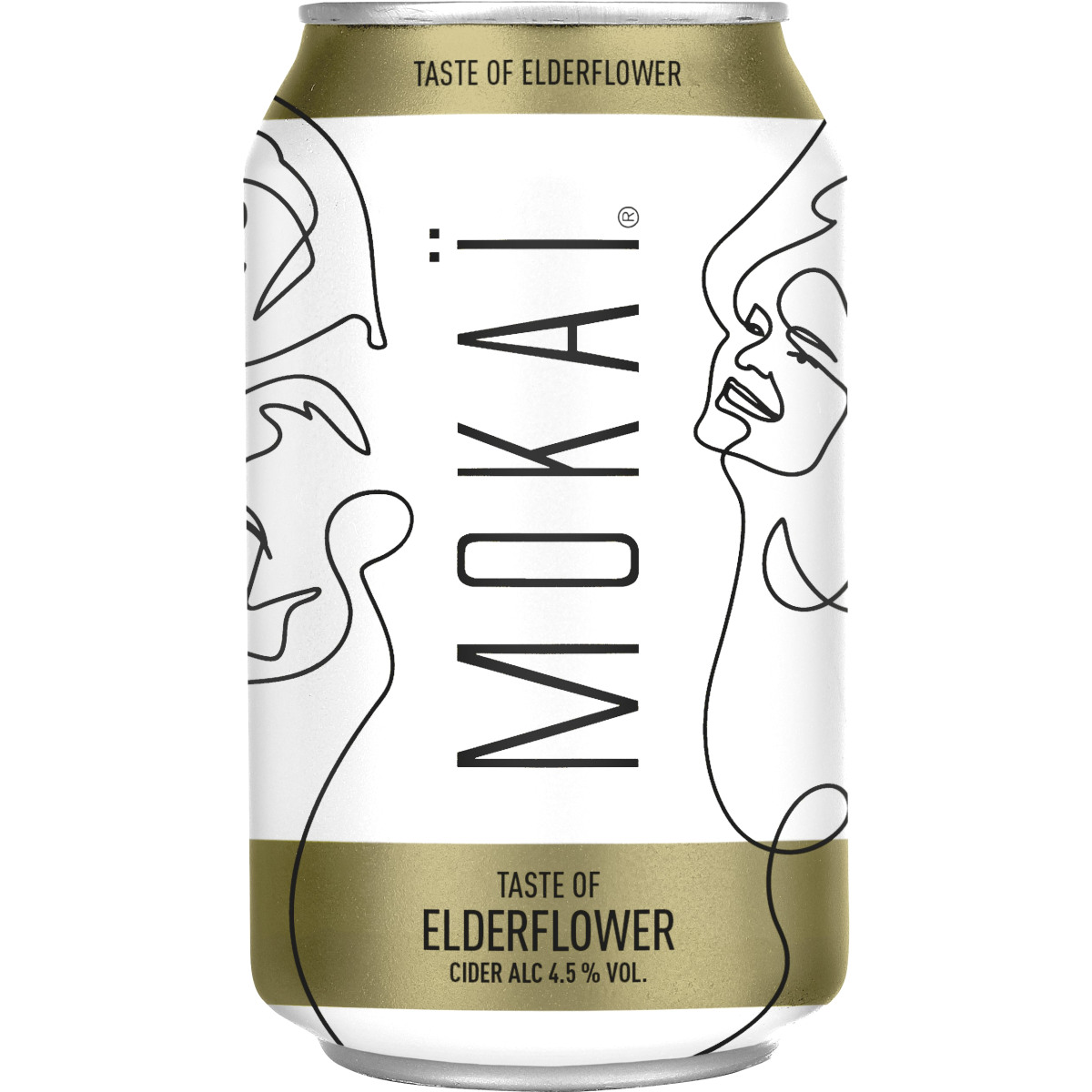 Mokaï Elderflower Cider 4,5% | Bordershop
