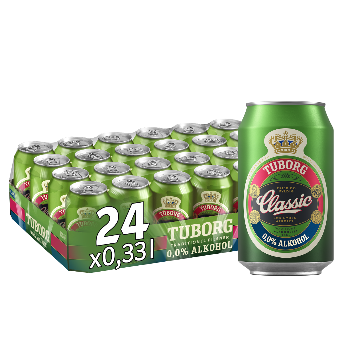 Tuborg Classic 0.0% | Bordershop