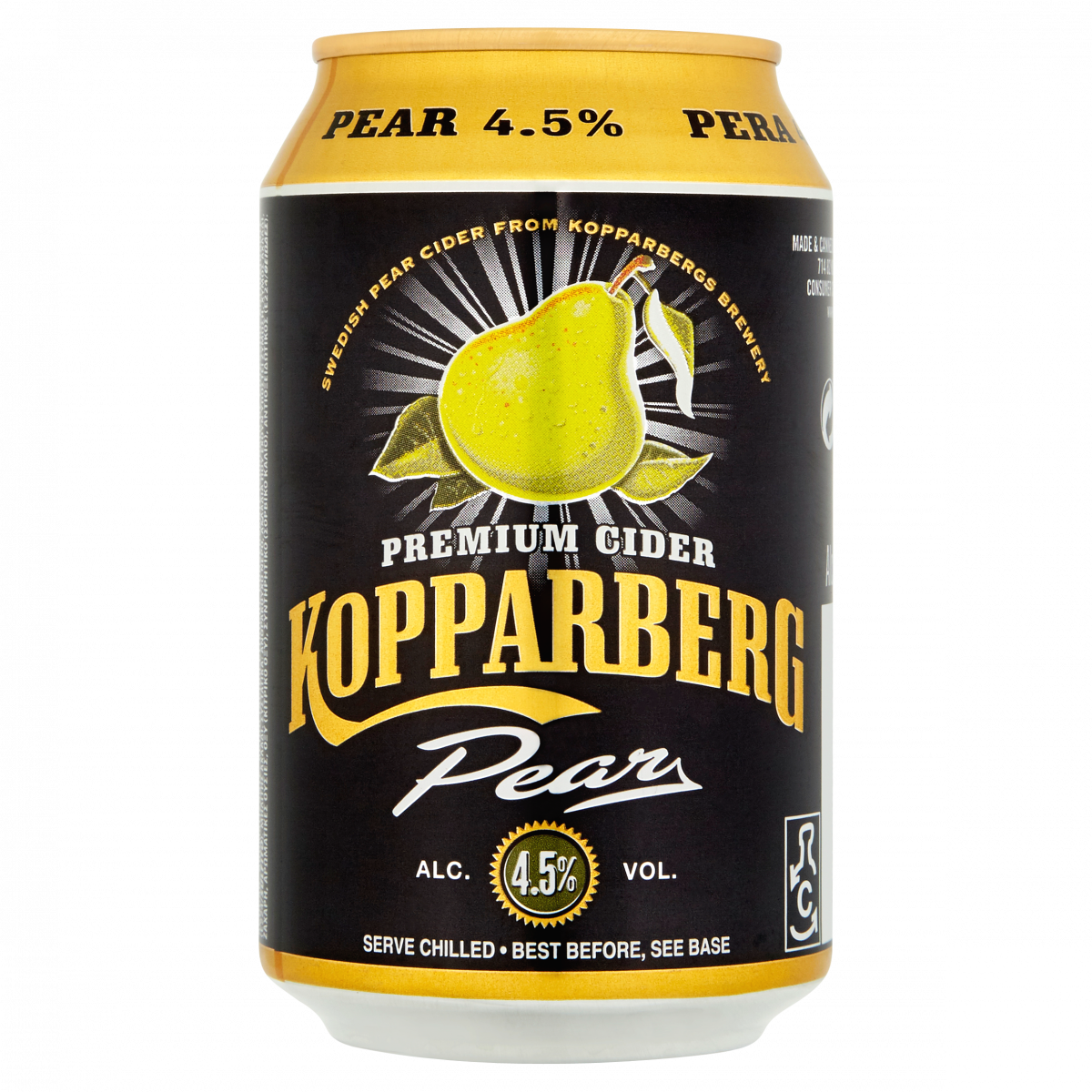 Kopparberg Pear Cider 4,5% | Bordershop