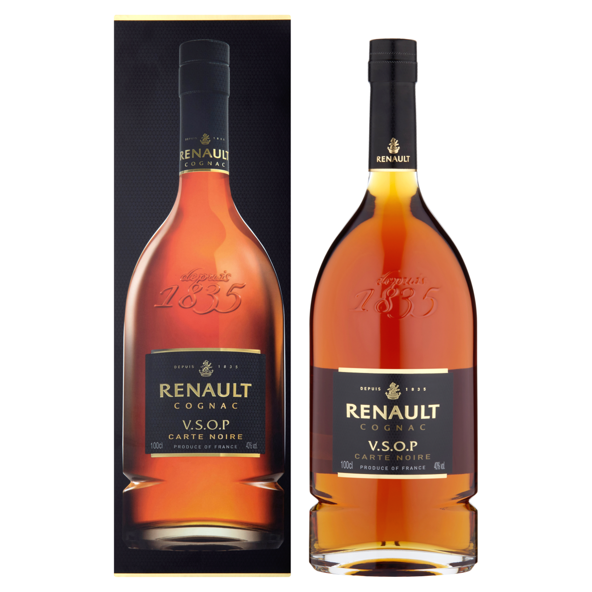 Renault Cognac V.S.O.P Carte Noire 40% | Bordershop