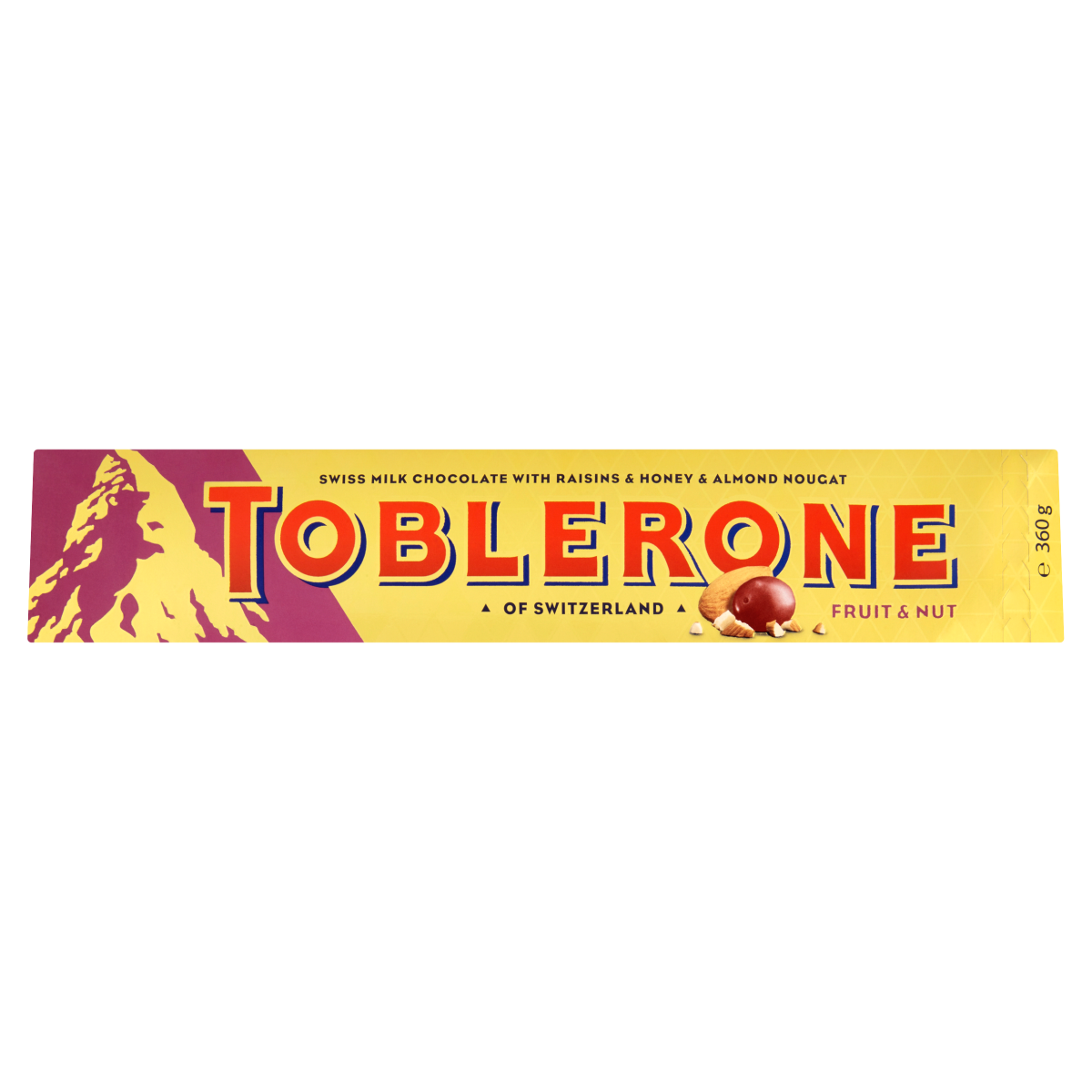 Toblerone Fruit & Nut | Bordershop
