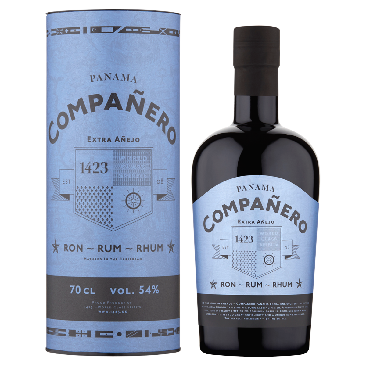 1423 Compañero Panama Extra Añejo Rum 54% | Bordershop