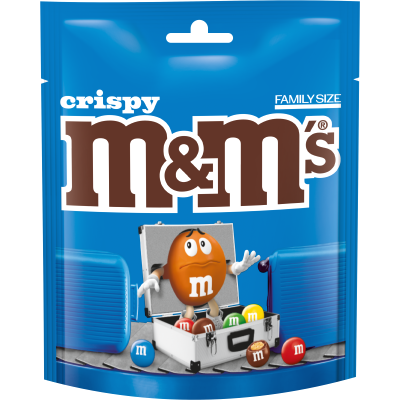 M&M´s Crispy Maxi Pouch | Bordershop