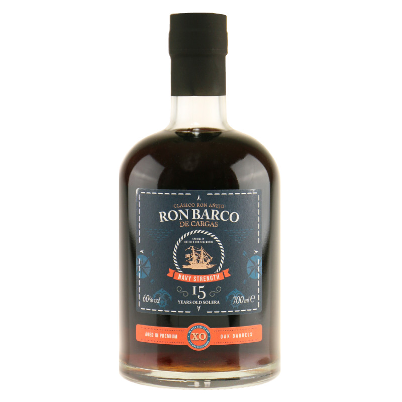 Ron Barco de Cargas Navy Strength 60% | Bordershop