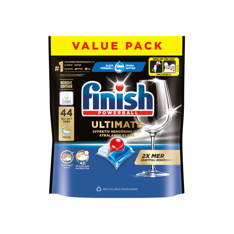 Finish Ultimate Dishwasher Tabs 44pcs All In One | Bordershop