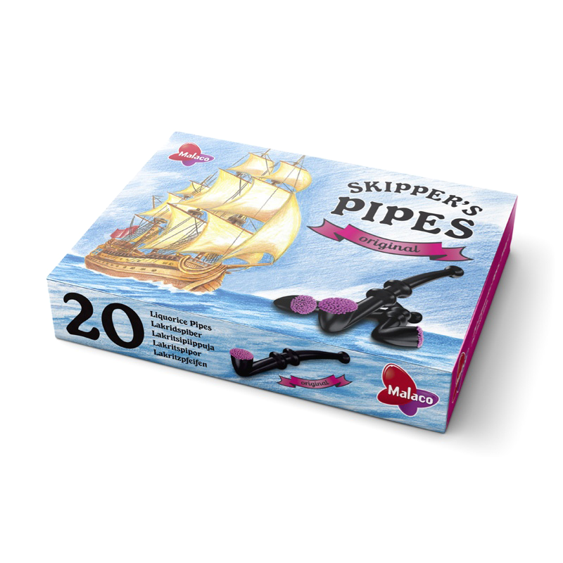 Malaco Skipper's Pipes original | Bordershop